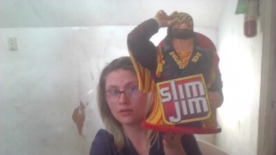 Rare Macho Man Randy Savage Slim Jim Holder Display 2021 Collectible | eBay