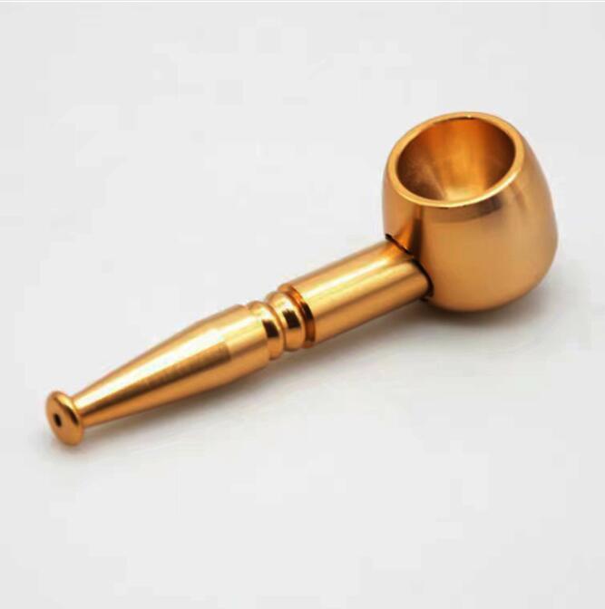 Small Bowl Tobacco Stems Metal Smoking Pipes Portable Creative Tobacco ...