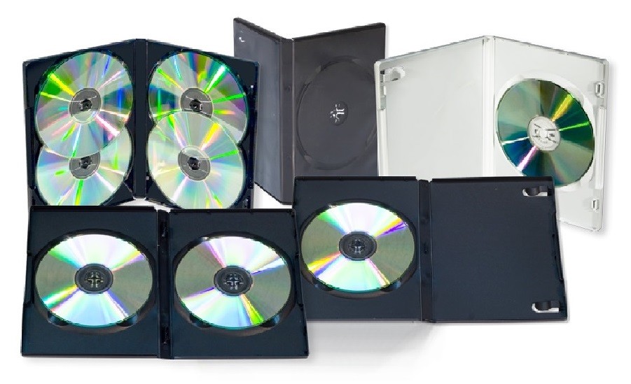 DVD Covers DVD Cases Single Double Triple Black Clear Box Set Case ...