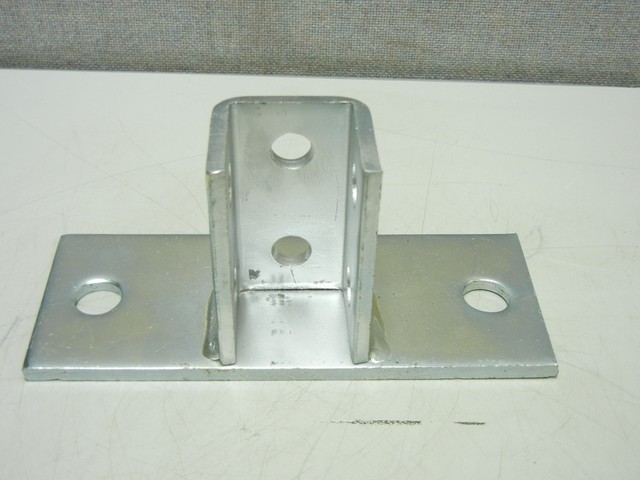 B-line Steel Zinc-plated Single Strut Channel Post Base Bolted Framing ...