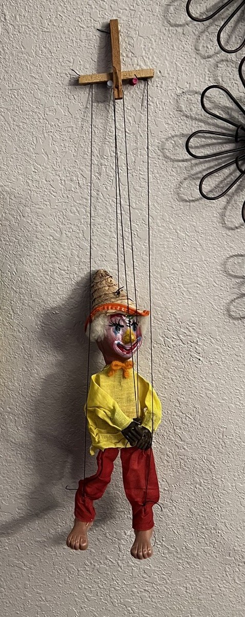 Wooden Marionette Puppet