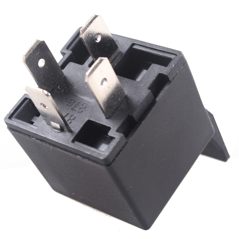 5Pcs Car Motor Auto Automotive DC 12V 80A 80 AMP SPST Relay 4 Pin 4P ...