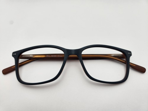 Bill Bass Chico Men's Eyeglass Frames 1548 53-16-145 Black/Brown | eBay