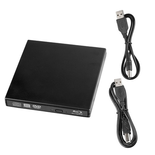 USB External Blu-ray Burner DVD CD Writer Ripper Movie Disc Player ...