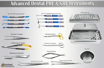Prf Membrane Dental Kit Soft Brushing Platelet Rich Fibrin Instruments ...