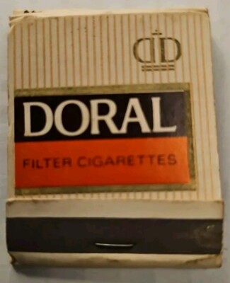 Matchbook Doral Filter Cigarettes FULL Advertisement RARE ! | eBay