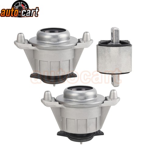 3pcs Engine Motor & Transmission Mount A2042404217 A2042404317 For ...