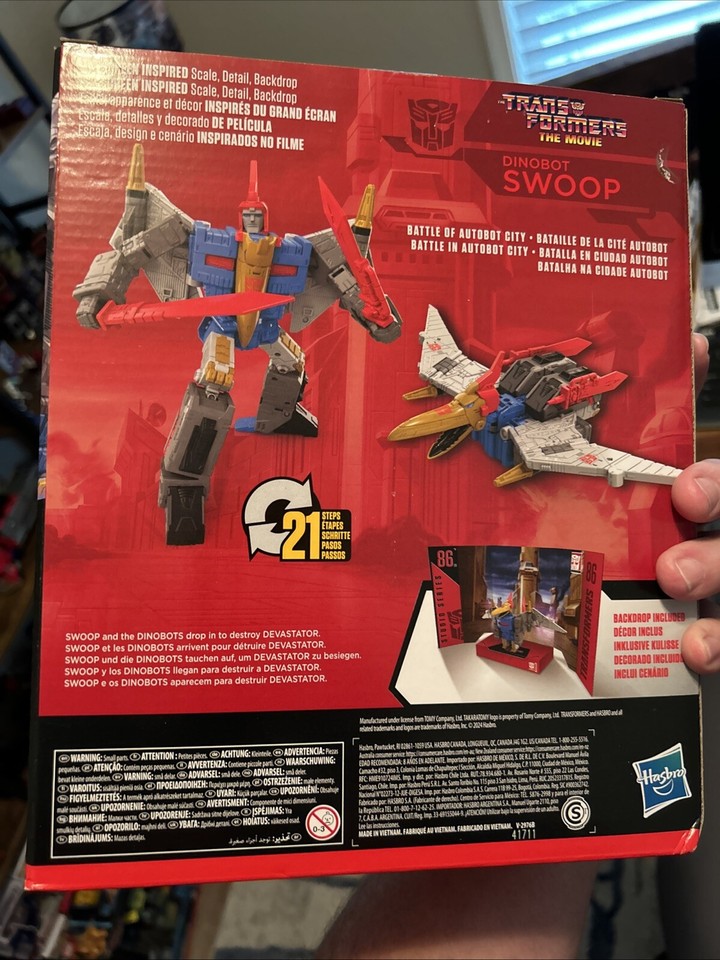 Hasbro Transformers Studio Series 86 Leader Dinobot Swoop Brand New ...