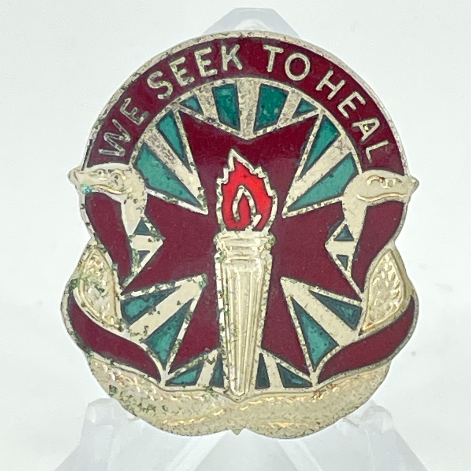 MEDDAC Fort Dix Distinctive Unit Insignia Army Crest DI DUI V21 | eBay