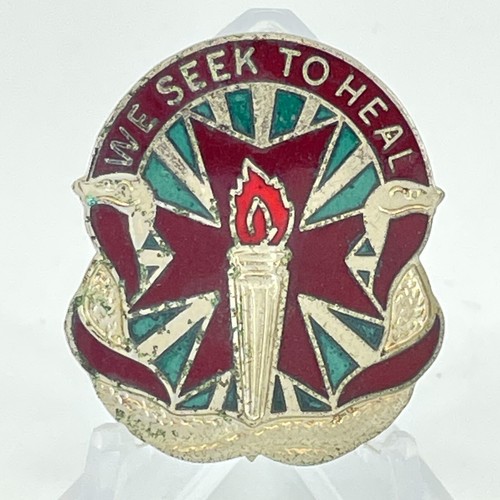 MEDDAC Fort Dix Distinctive Unit Insignia Army Crest DI DUI V21 | eBay