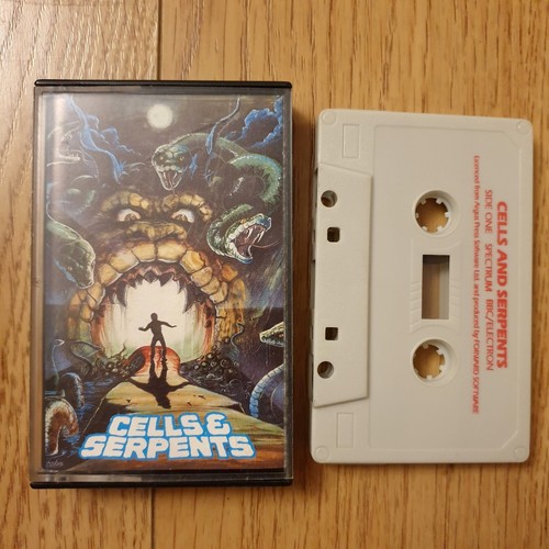 Sinclair ZX Spectrum C64 BBC Electron Cells & Serpents Game Tested ...