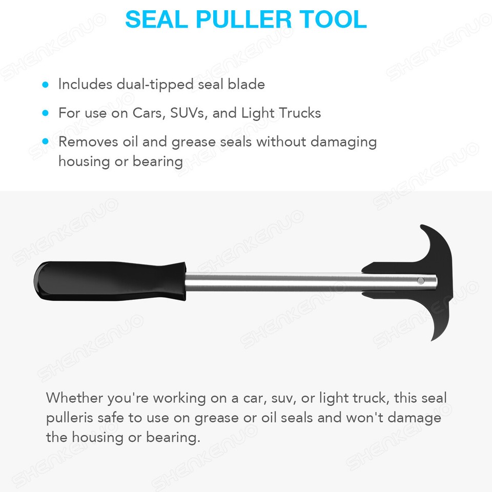 Professional Seal Puller Tool with Dual Hook Tips Remove Oil and Grease ...
