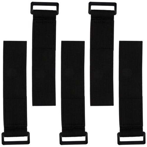 5 Pcs Bike Rack Tie down Straps Hook and Loop Fastening with Buckle ...