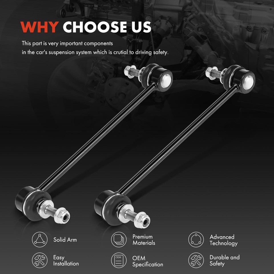2Pcs Front Left and Right Stabilizer Bar Link for Chevy Spark 2016-2022 ...