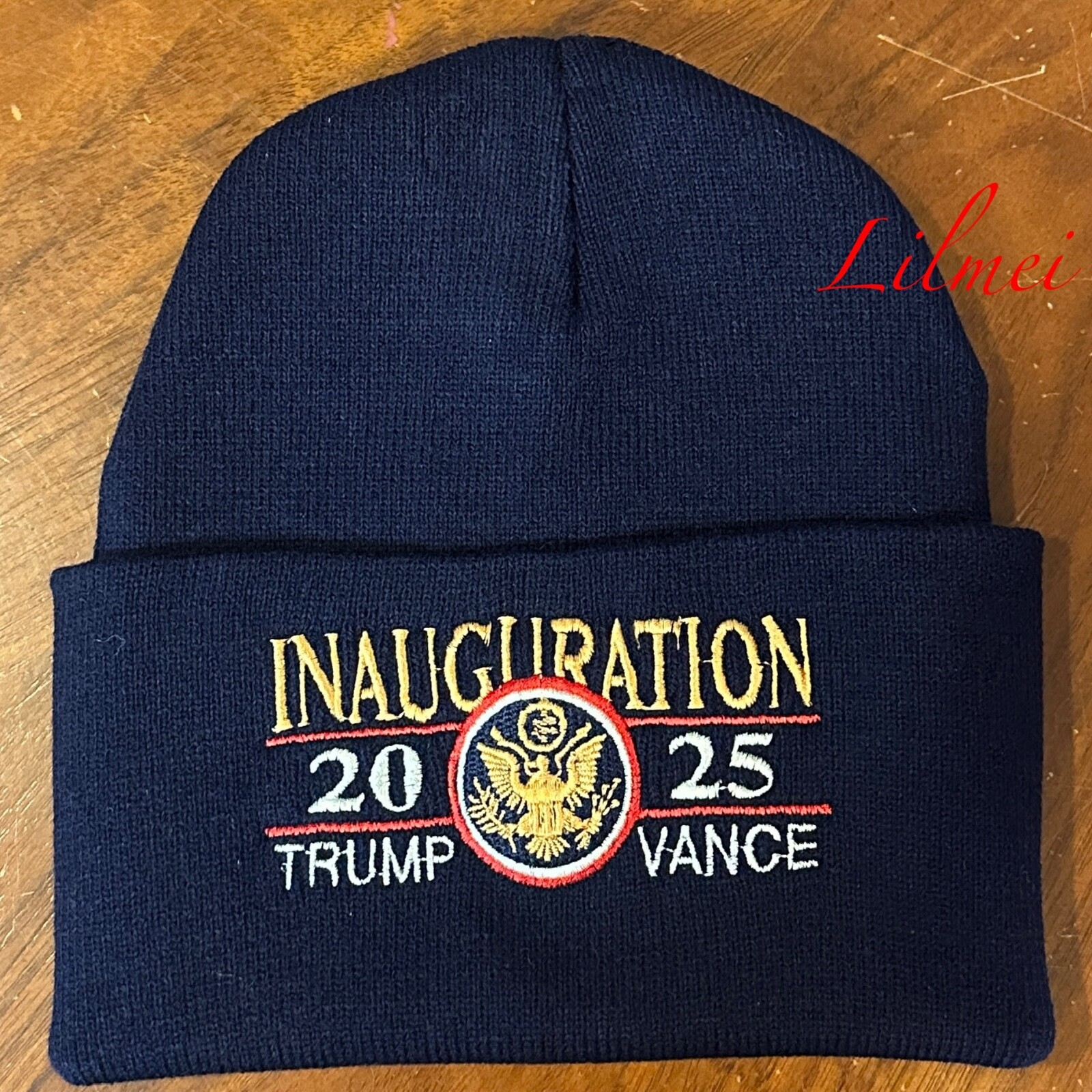Hot Pink Donald Trump 2025 Inauguration Great Seal Winter Beanie Ski ...