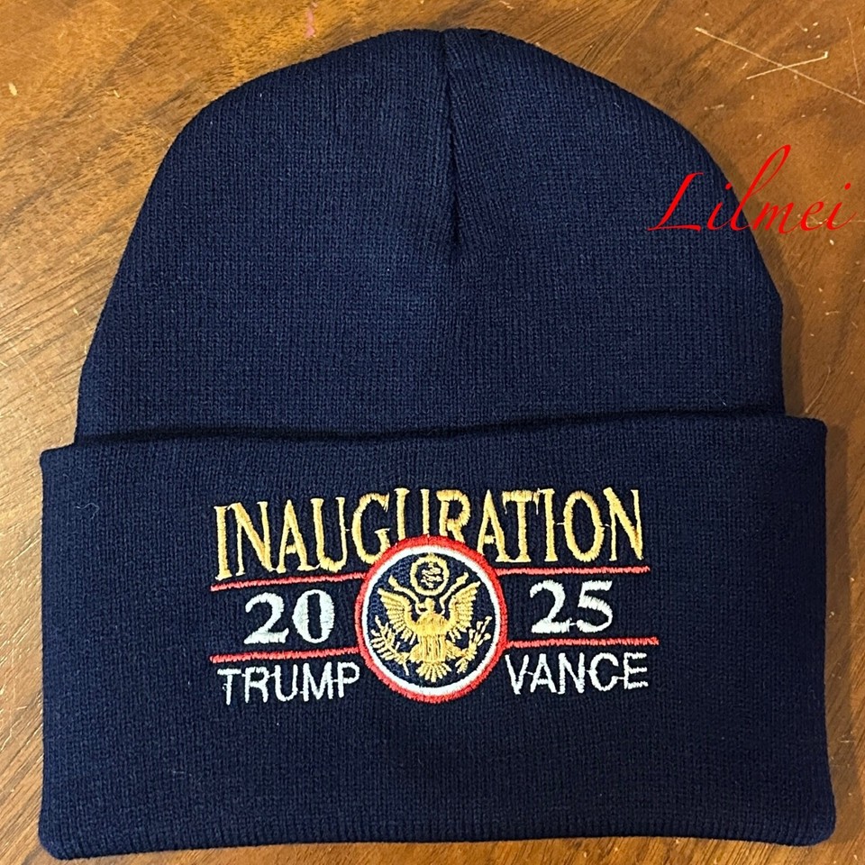 Hot Pink Donald Trump 2025 Inauguration Great Seal Winter Beanie Ski ...