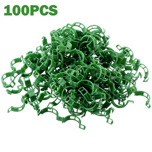 User Friendly Garden Trellis Clips 100x Plastic Clips for Plant Support ...