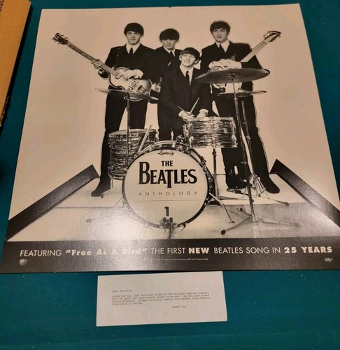 THE BEATLES ANTHOLOGY 1 STANDEE CARDBOARD PROMO DISPLAY NEW OPENED | eBay