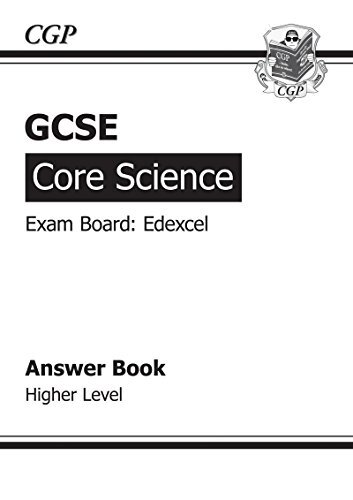 GCSE Core Science Edexcel Answers (for Work... by CGP Books Paperback ...