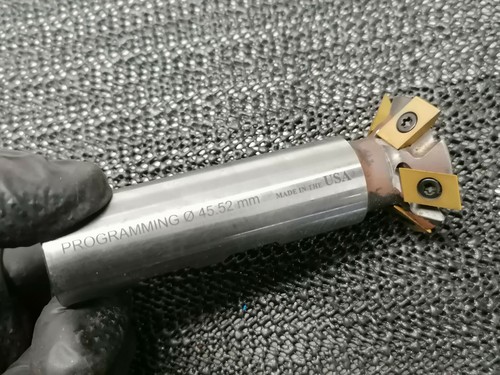 45° Indexable Dovetail Cutter with Inserts - 5th axis CNC Machining ...