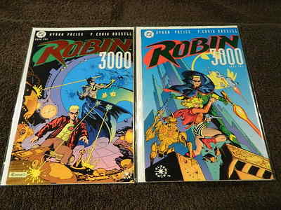 1992 DC Comics ROBIN 3000 Books #1-2 Complete TPB Series Set ELSEWORLDS ...