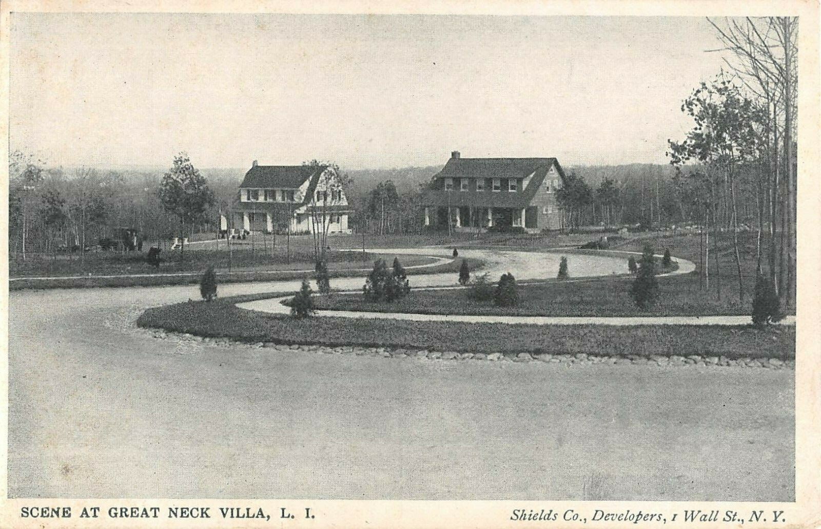 c.1910 Homes Great Neck Villa Great Neck LI NY post card | eBay