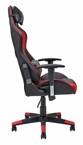 X-Rocker Height Adjustable Alpha Office Gaming Chair - Black/Red ...