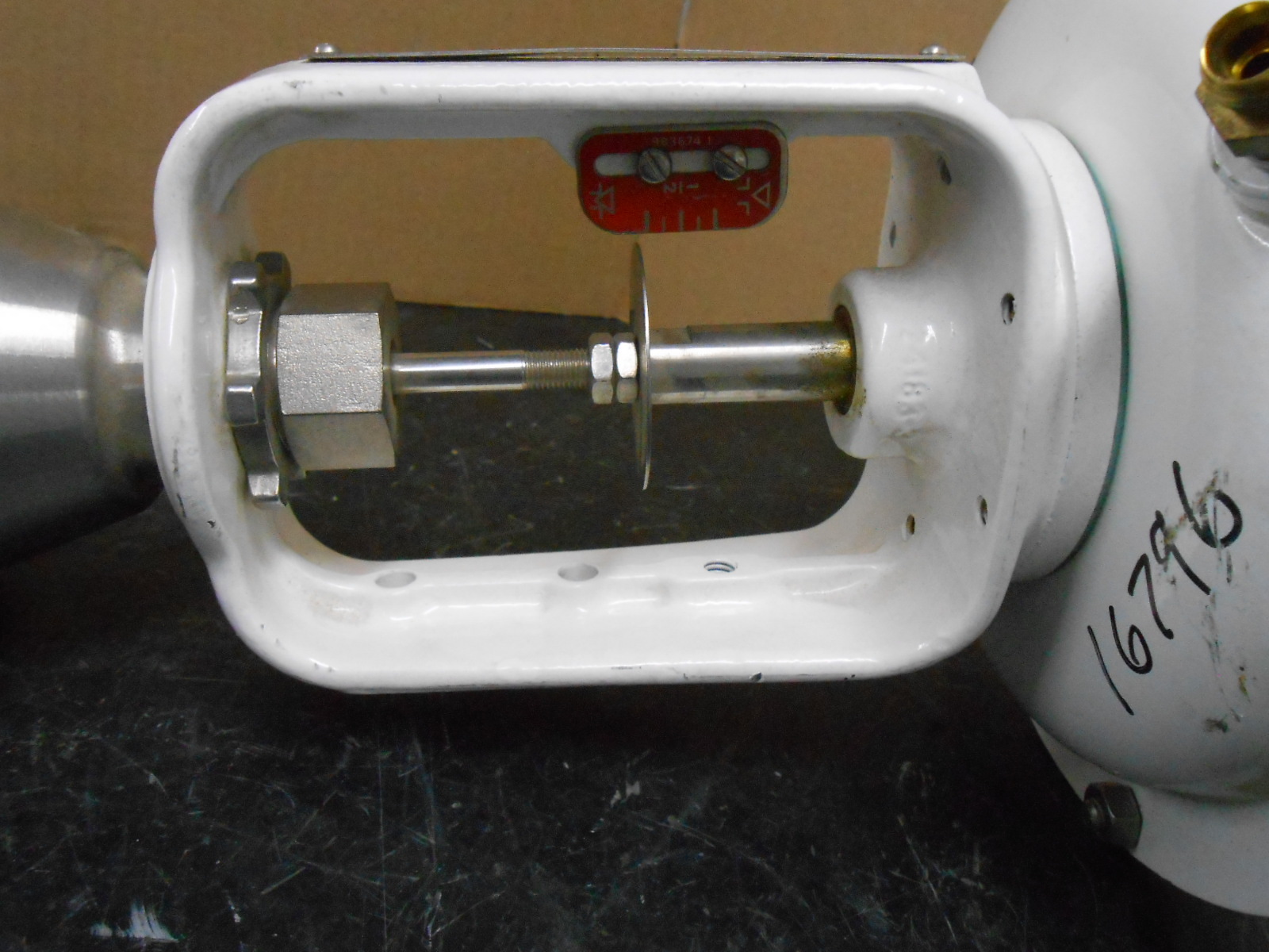 H.D. BAUMANN MODEL 32-84041S 1" STAINLESS STEEL SANITARY CONTROL VALVE ...