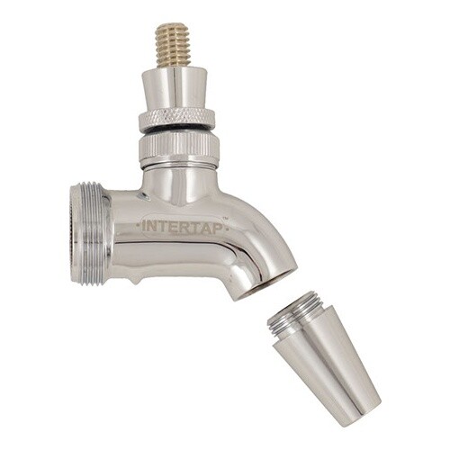 Intertap Stainless Steel Forward Sealing Beer Faucet | eBay