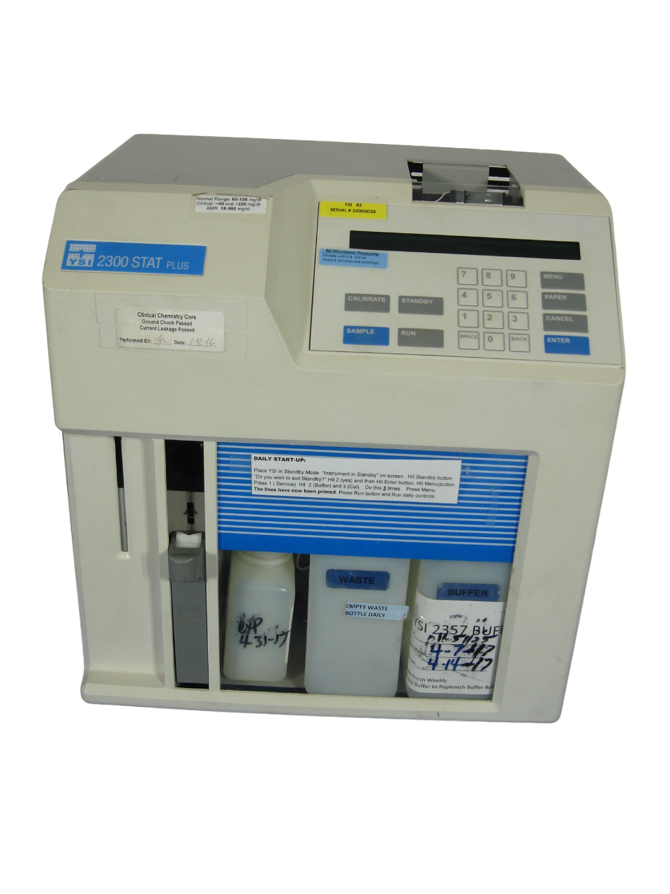 YSI 2300 STAT Plus 2300D Glucose and Lactate Analyzer | eBay