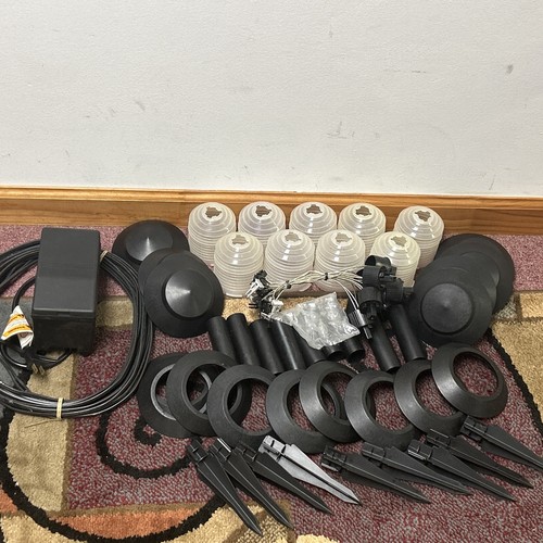 malibu low voltage landscape lights (9 Packs) With 44W Transformer 50Ft ...