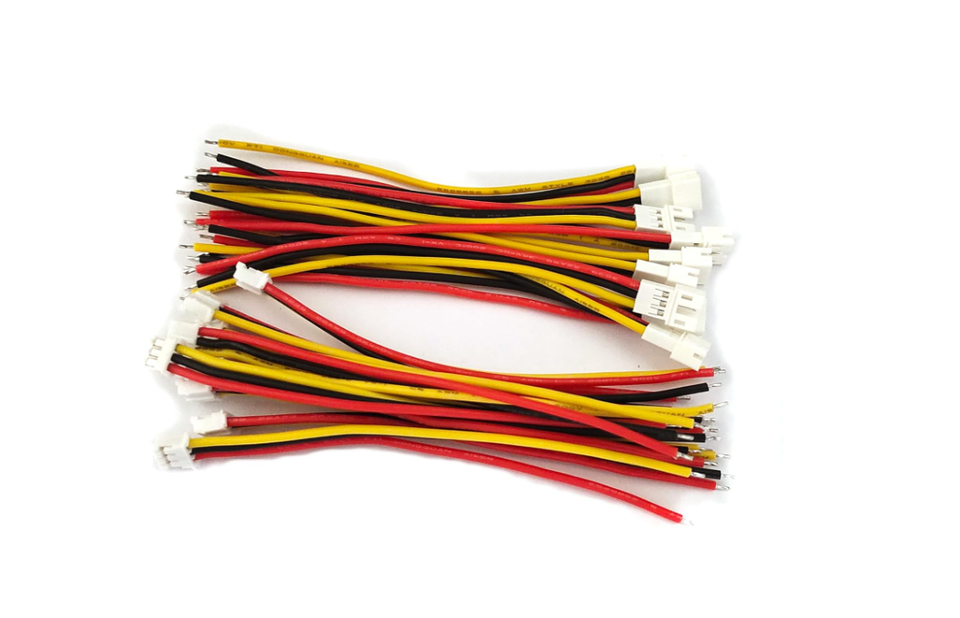 10Pairs JST PH 2.0mm 3 Pin Male and Female Connector Plug with 10cm 22 ...