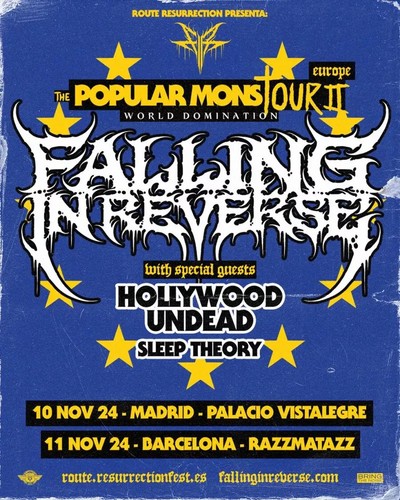 Falling In Reverse - The Popular Monstour II 2024 - 11/11/2024 ...
