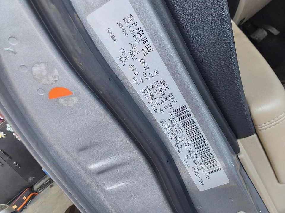 Used Engine Complete Assembly fits: 2015 Dodge Durango 3.6L VIN G 8th ...