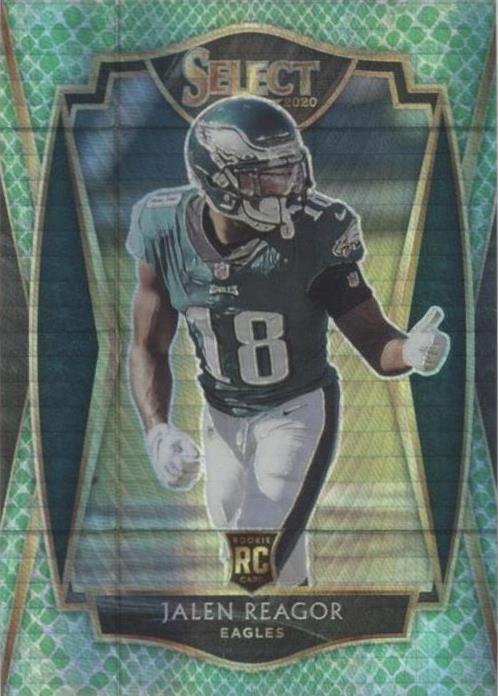 2020 Panini Select - Premier Level Jalen Reagor #168 Dragon Scale Prizm /67 (RC) for sale online ...