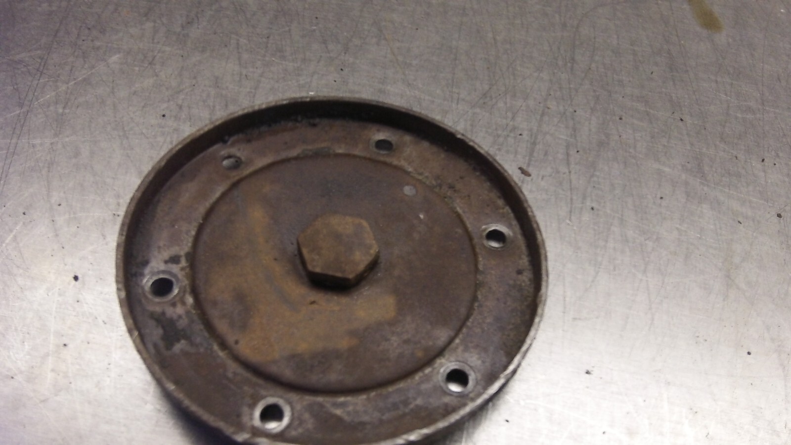 1968 1969 Vw Bug Oil Straner Cover w Drain Plug H5 1500 T3-19 | eBay