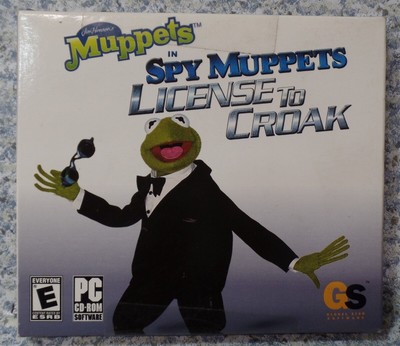 Video Game PC Muppets in Spy Muppets License to Croak 2003 NEW SEALED ...