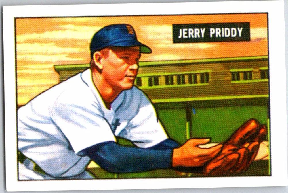 JERRY PRIDDY 1951 Bowman Reprint #71 | eBay