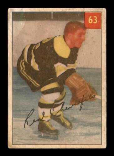 1954-55 Parkhurst #63 Real Chevrefils GVG Bruins 543503 | eBay