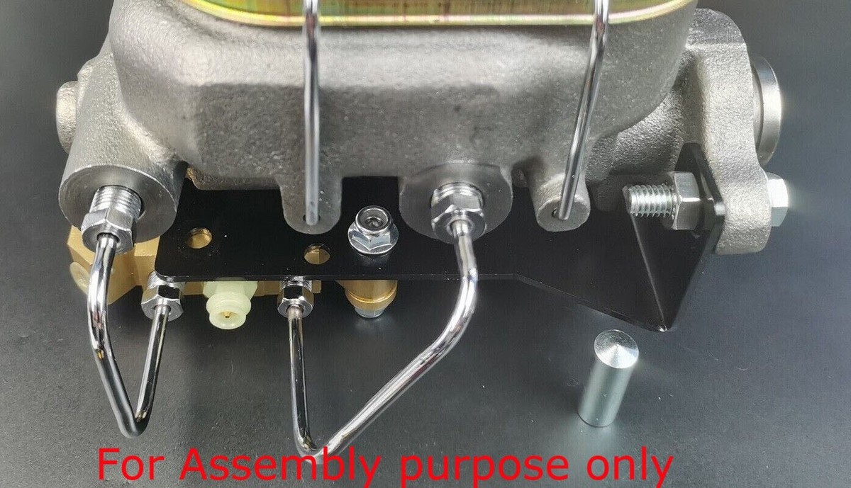 Pre-bent Brake Line Kit Disc Drum Proportioning Valve Kit - Bottom ...