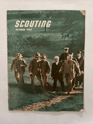 1958 October Scouting Magazine Theodore Roosevelt, Scouter (CP107) | eBay