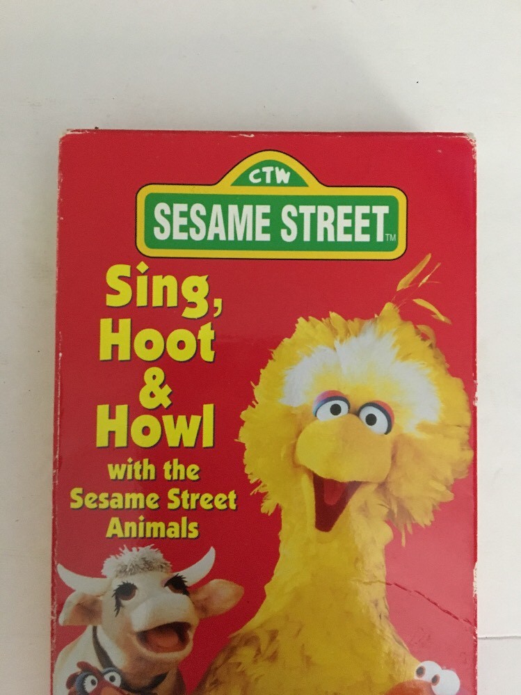 SESAME STREET SING,HOOT & HOWL(VHS 1991)TESTED-RARE VINTAGE COLLECTIBLE ...