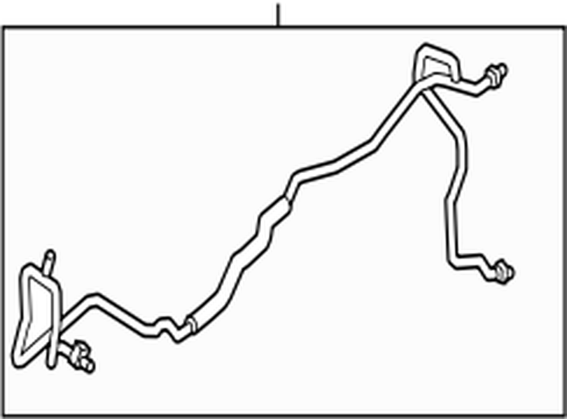 92440-1LA0A Nissan Pipe assy-front cooler, high 924401LA0A, New Genuine ...