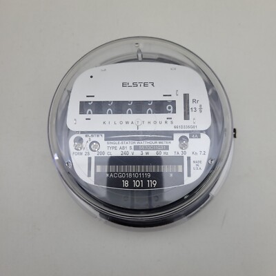 4 NEW Elster AB1 Watthour Meter Class 200 Volts 240 Cycle 60 Form 2S | eBay