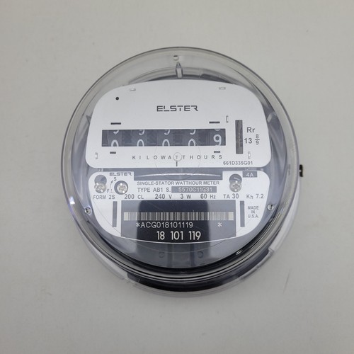 4 NEW Elster AB1 Watthour Meter Class 200 Volts 240 Cycle 60 Form 2S | eBay