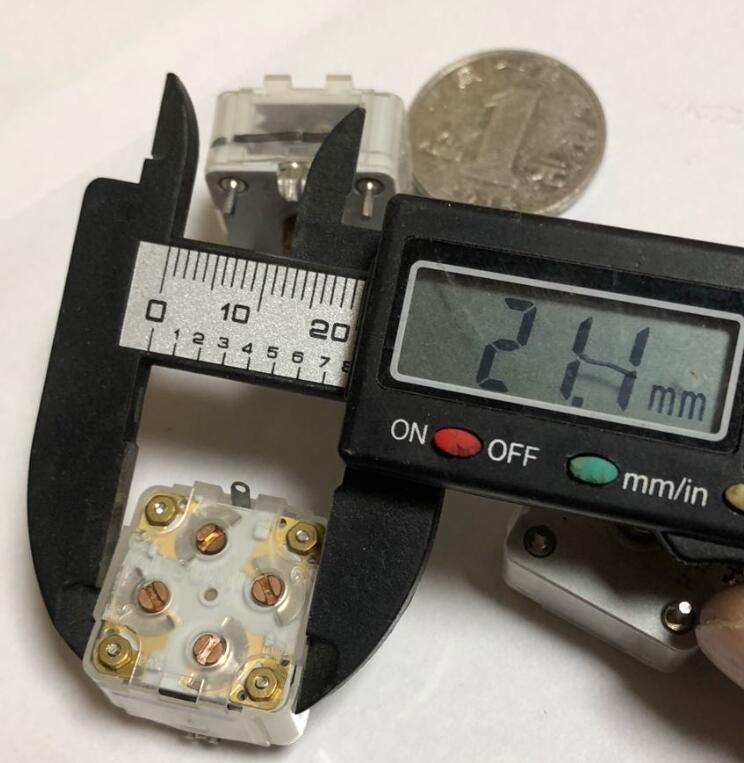 Mitsumi 443DF Variable Capacitor Length 22 Wide 21 High 17 Handle 4mm ...