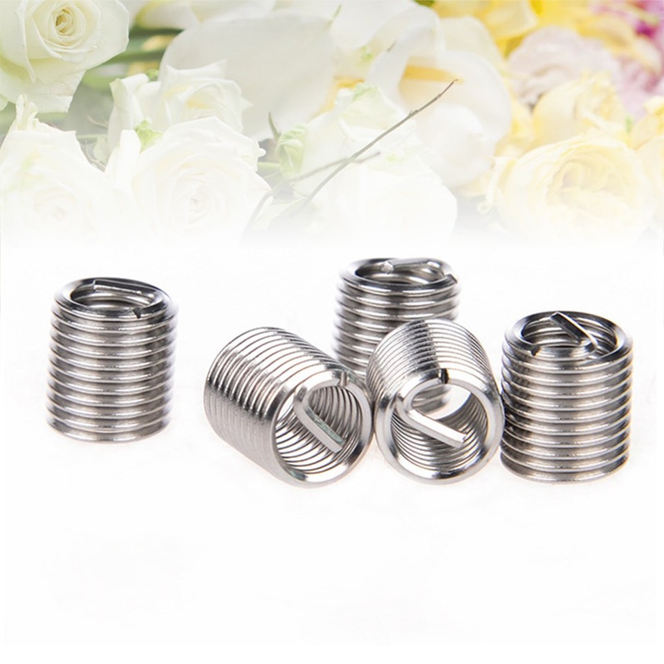 60 PCS Thread Inserts Stainless Steel Wire Repair Kit Tool for ...