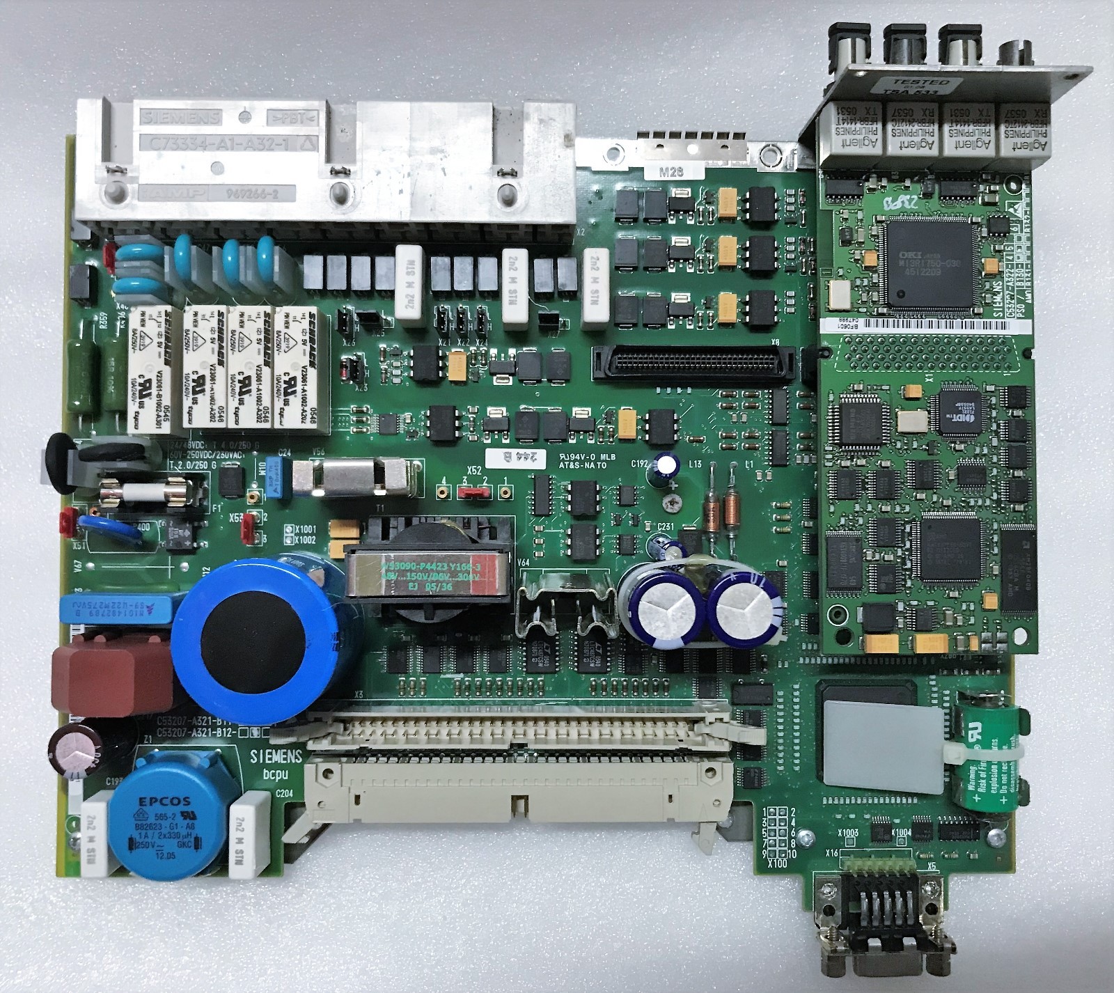 SIEMENS SIPROTEC 7SJ63 OVERCURRENT PROTECTION & CONTROL 7SJ6321-5EB60 ...