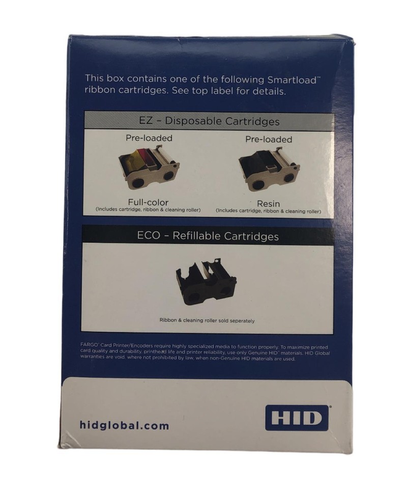 NEW - Fargo DTC4000 YMCKOK Smartload Color Ribbon Cartridge 045110 | eBay