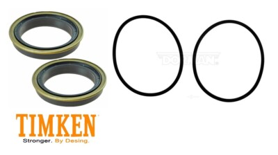 (2) TIMKEN Rear Axle 10.5 Wheel Bearing Seal & Drive O-Ring for Ford ...